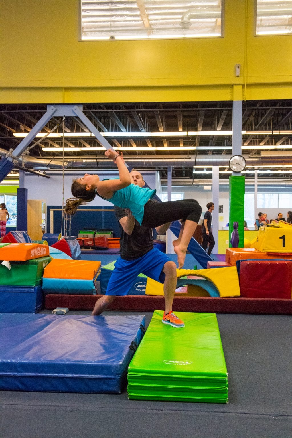 Tumbling Trampoline Airborne Gymnastics